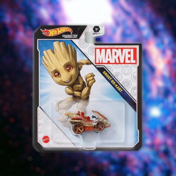 Hot Wheels | Toys | Marvel Baby Groot Hot Wheels Character Cars ...